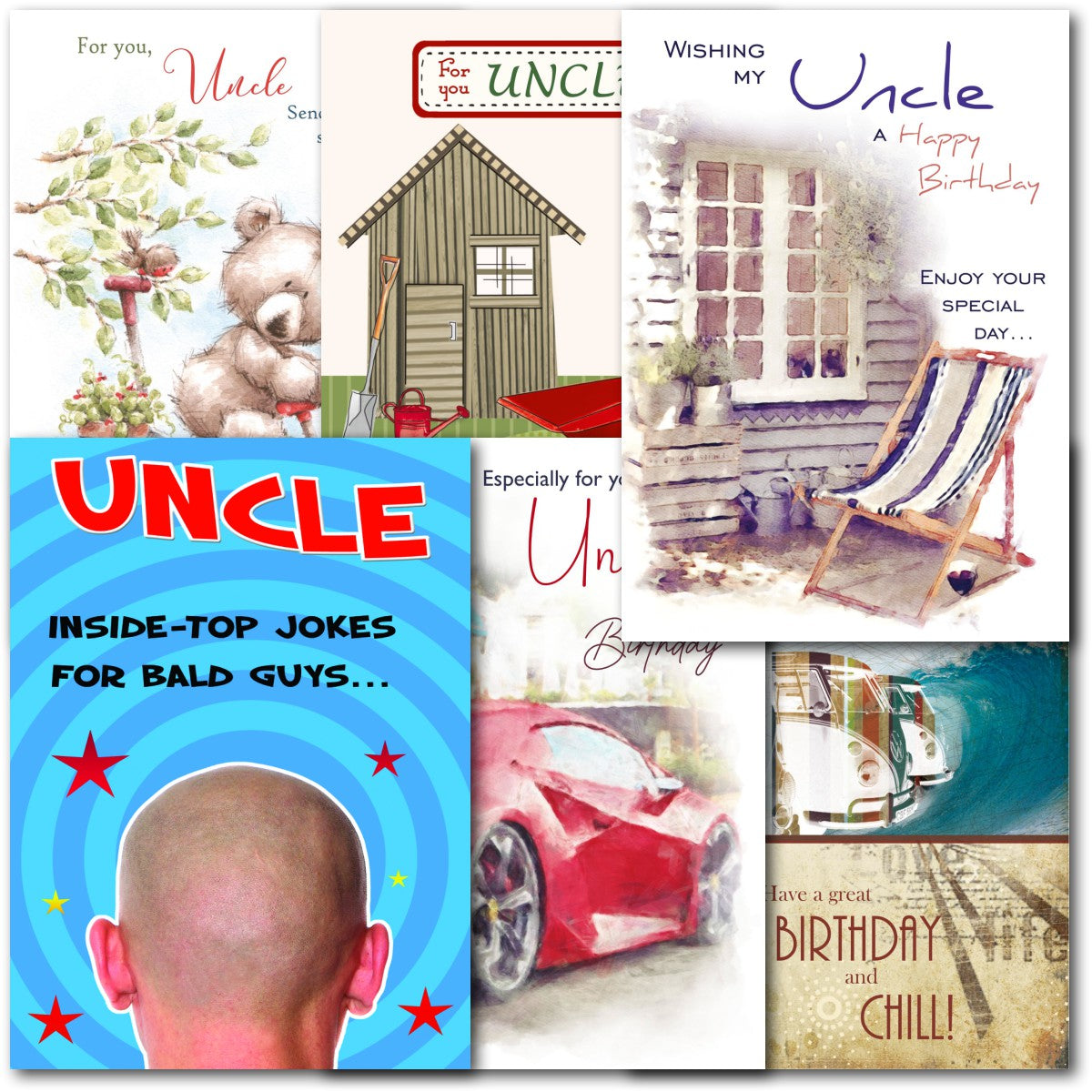 Uncle Birthday Cards – Wholesale Greeting Cards